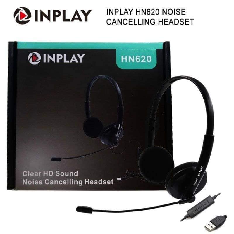 INPLAY NOISE CANCELLING HEADSET | Shopee Philippines