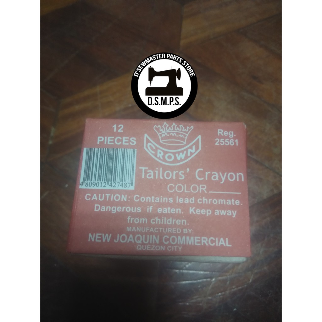 Tailor Chalk (Red or White) 12 Pcs | Shopee Philippines