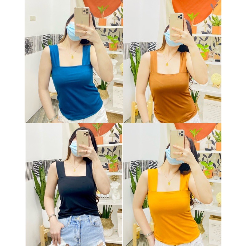 ALENDRA STRAIGHT TOP | Shopee Philippines