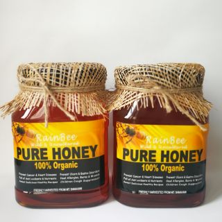 Rainbee Pure Raw Honey Uncultured Organic 1L | Shopee Philippines