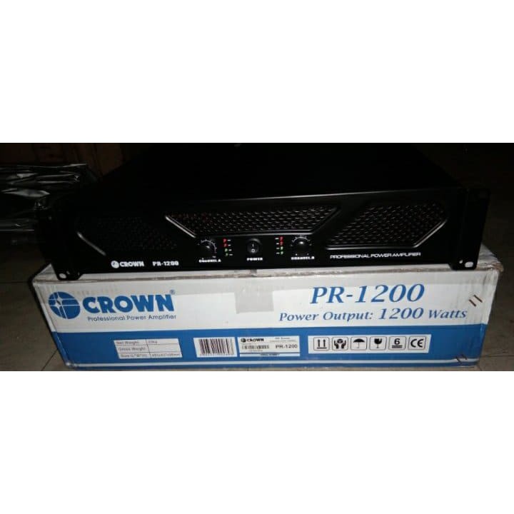 CROWN PR-1200 Power Amplifier | Shopee Philippines