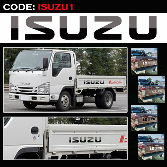 ISUZU Vinyl Sticker for Cars | Shopee Philippines