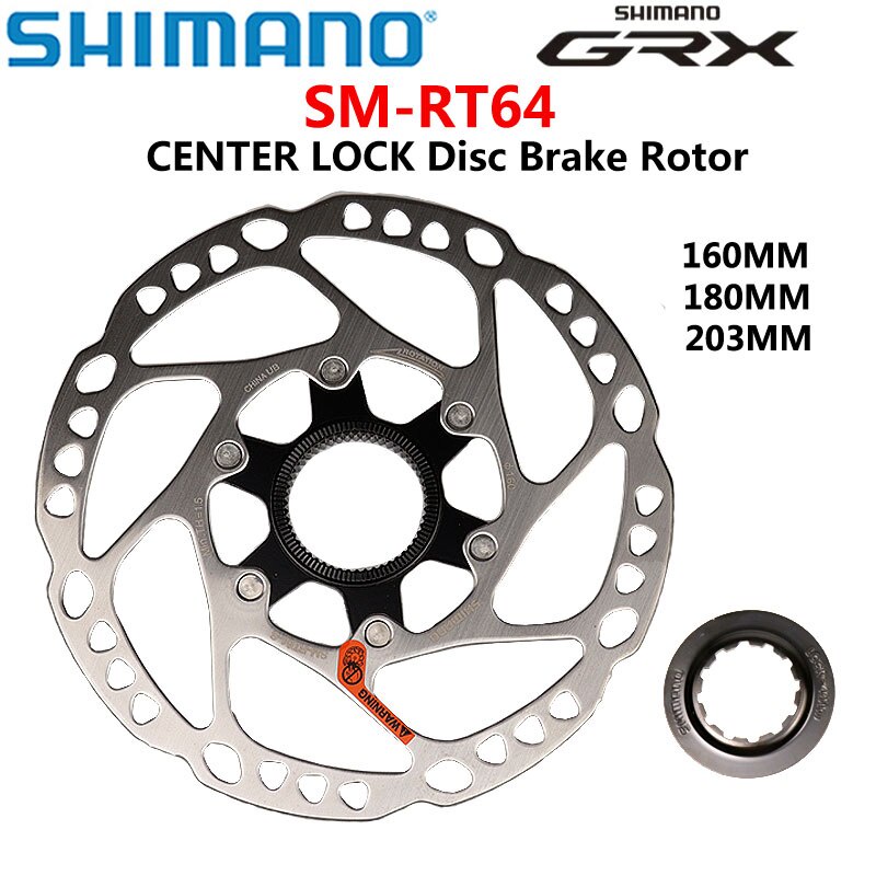 Shimano GRX SM-RT64 CENTER LOCK Disc Brake Rotor Technology MTB ...