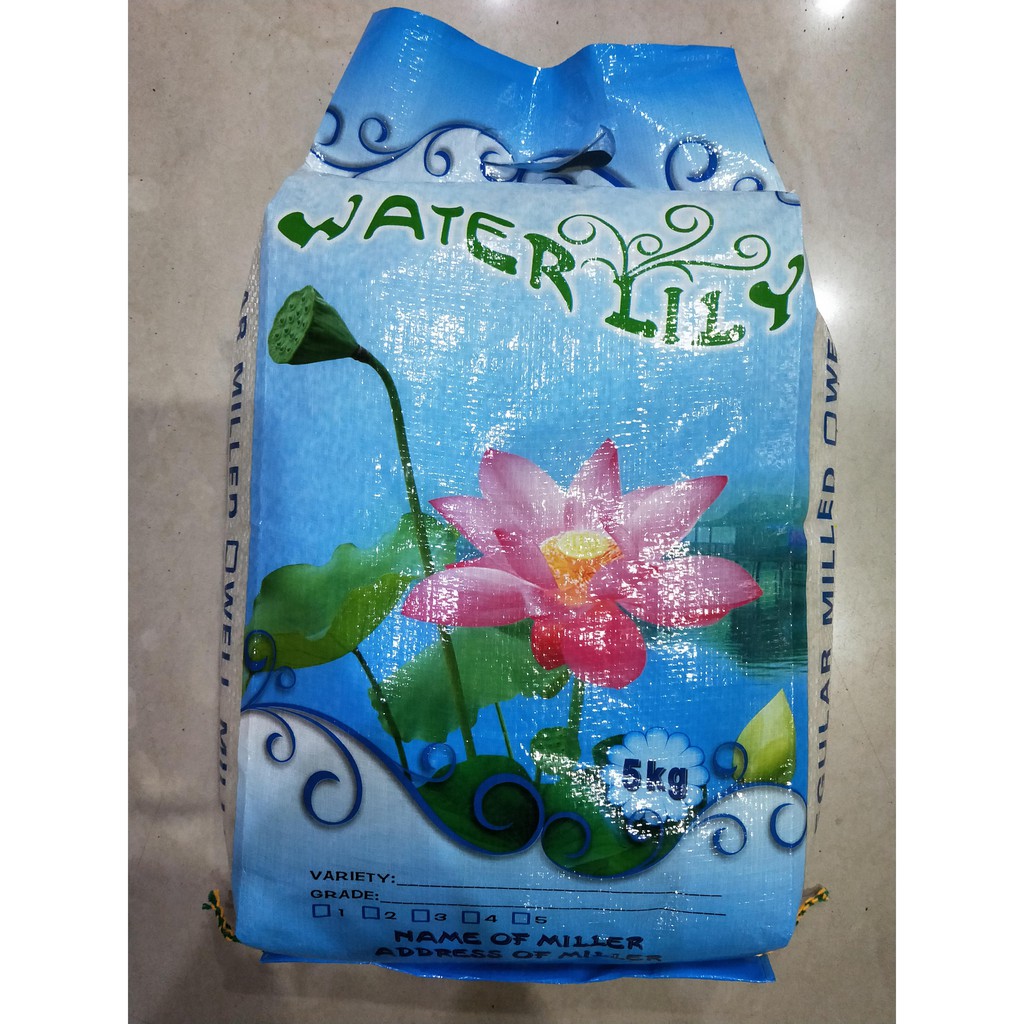GTGC Waterlily Long Grain White Rice Bigas | Shopee Philippines