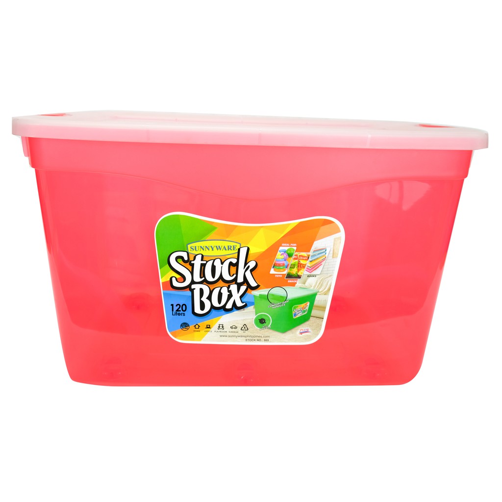Sunnyware 869-A 120L Stock Box / Storage Box | Shopee Philippines