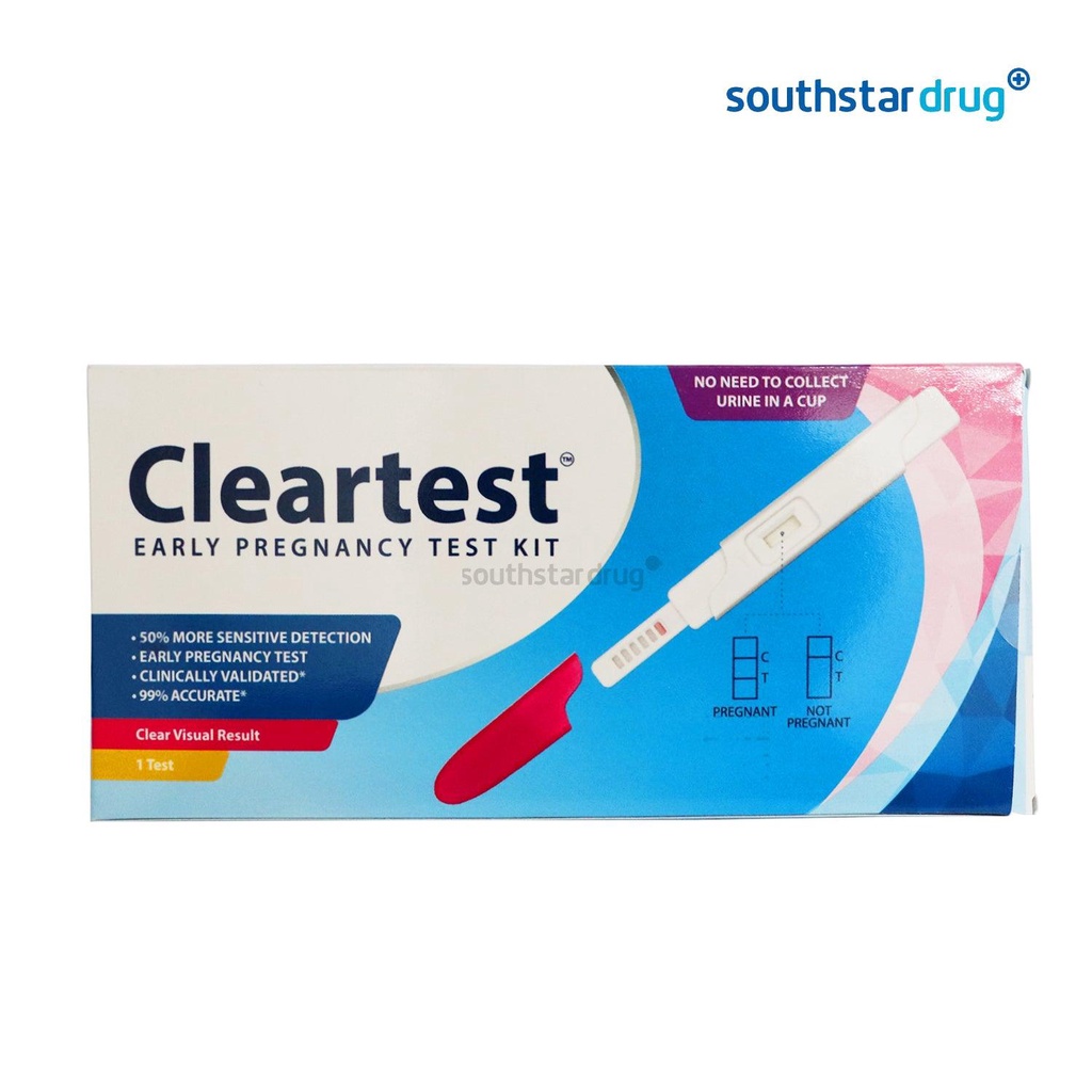 Cleartest Kit Early Pregnancy Test | Shopee Philippines