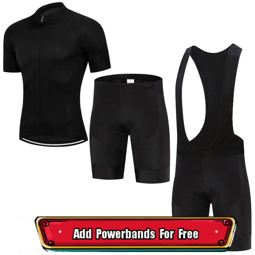 Special Sale full Black Cycling Suit powerband Cycling Shorts Bib ...