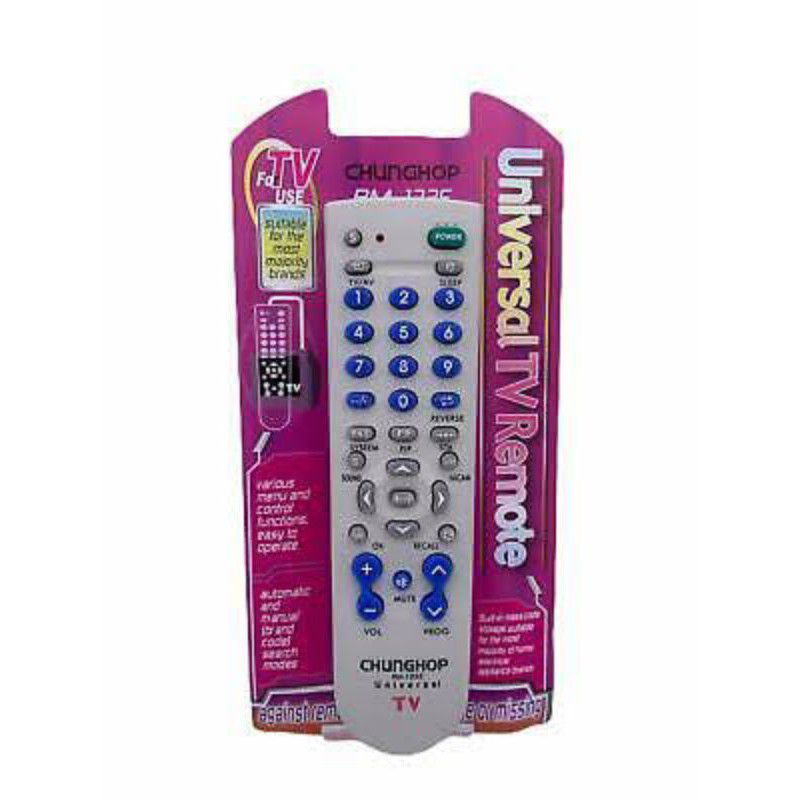 RM-133 Chunglap TV Universal Remote Control | Shopee Philippines
