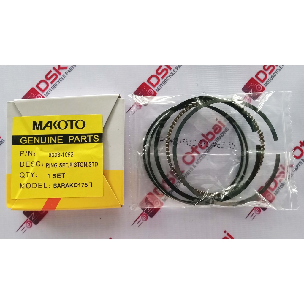 Barako 2 Piston Ring Set (STD) | Shopee Philippines