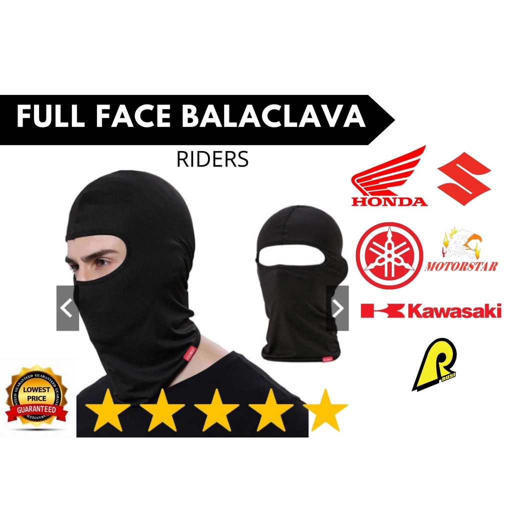 BALACLAVA FULL FACE MASK / BONNET WITH FOAM FULL FACE MASKb / Bandana ...