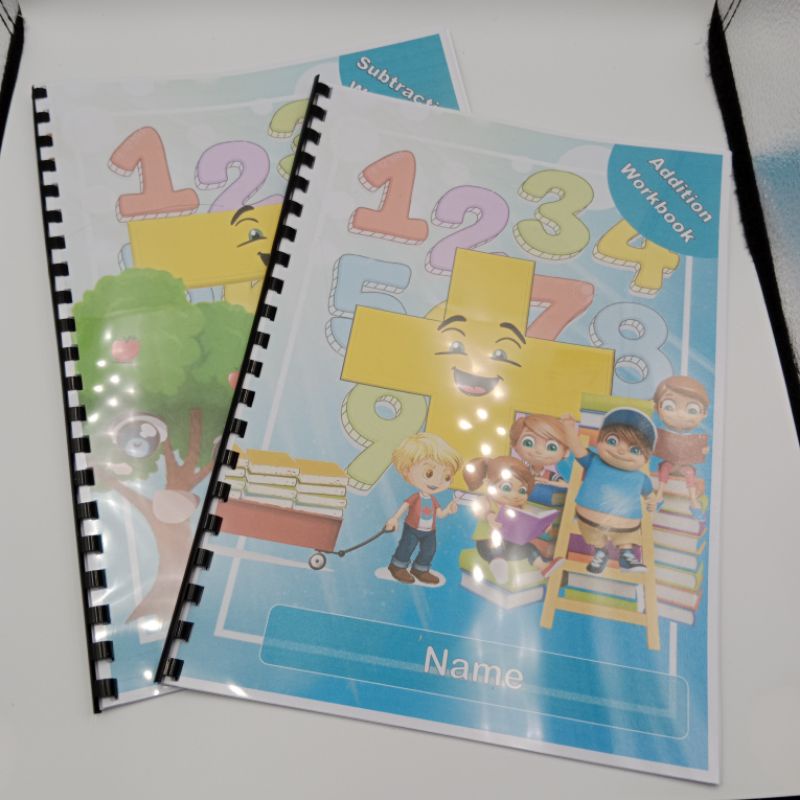 Personalized Math and Reading Book for Kinder/ Preschooler | Shopee ...