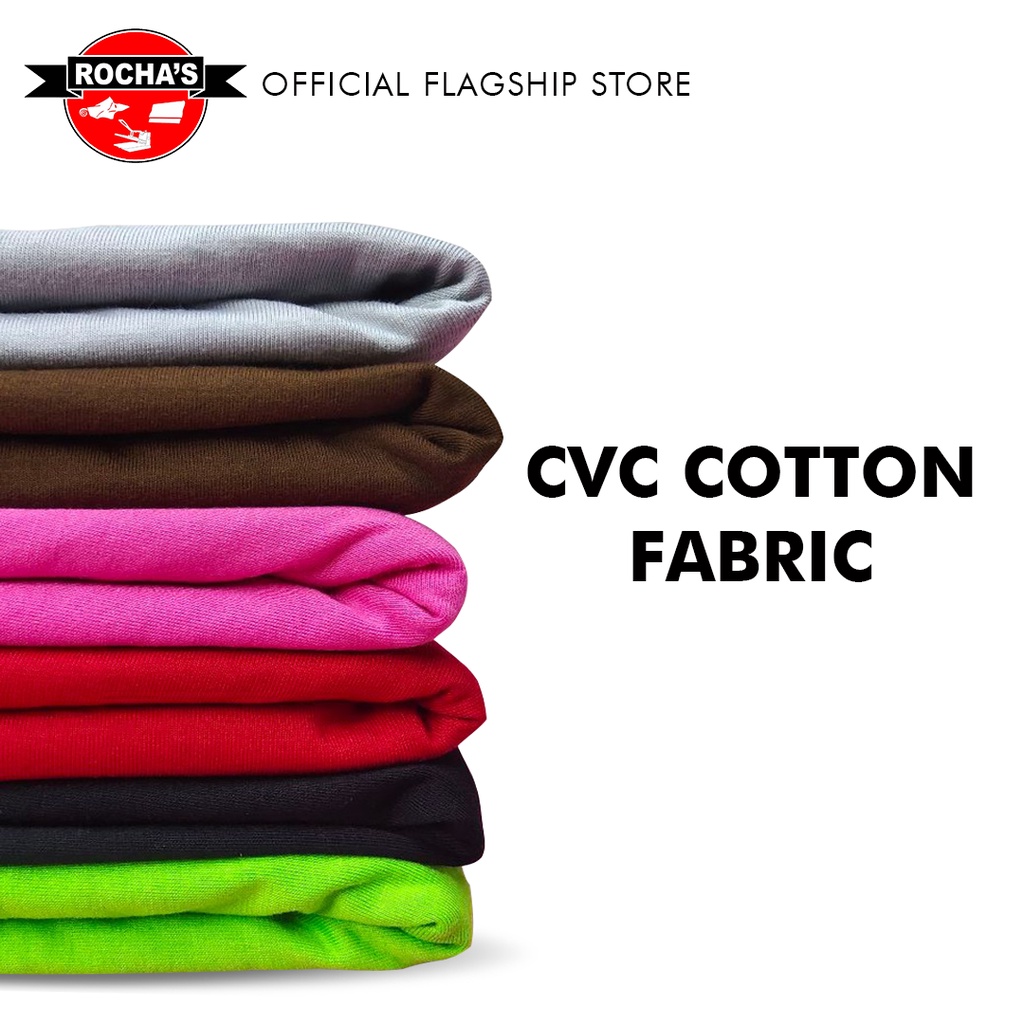 [ROCHA'S] CVC COTTON FABRIC | Shopee Philippines