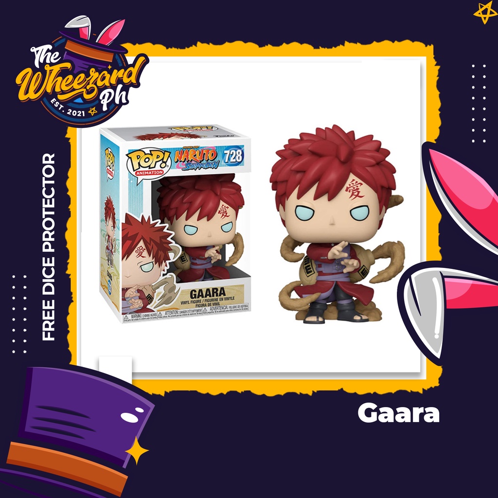 Funko Pop! Animation: Naruto Shippuden - Gaara with DICE Protector ...