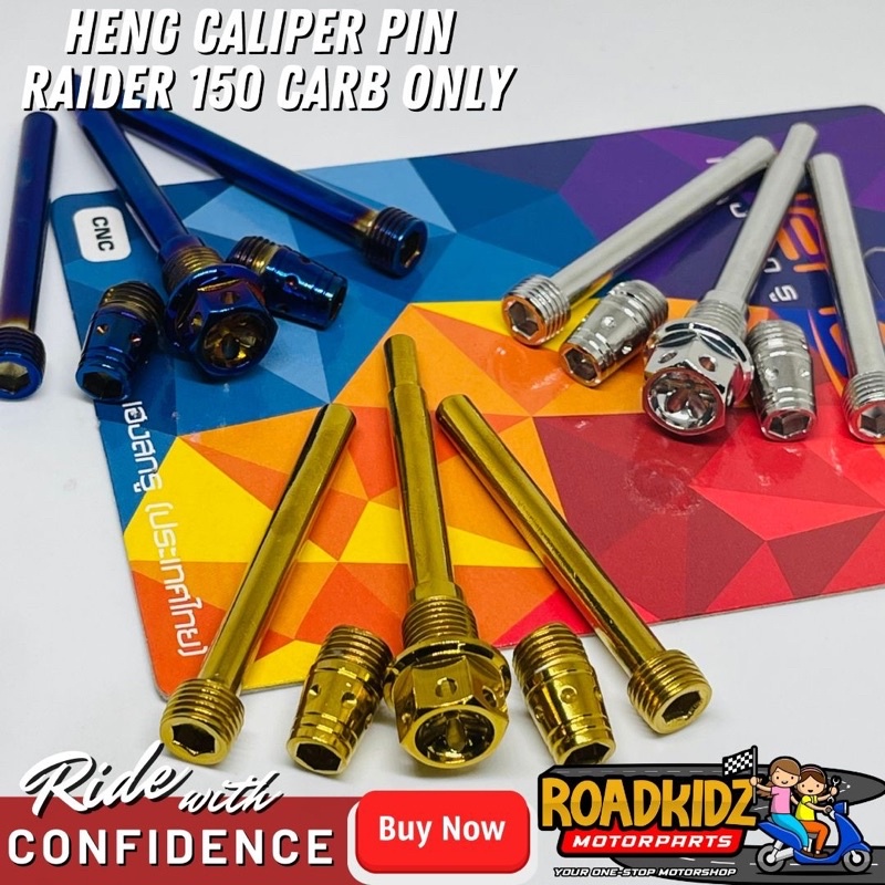 CALIPER PIN RAIDER 150 CARB TYPE | Shopee Philippines