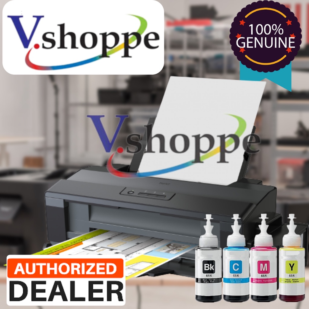 Epson L1300 A3 Size Ink Tank Continuous Printer with Ink set 664 (Sale ...