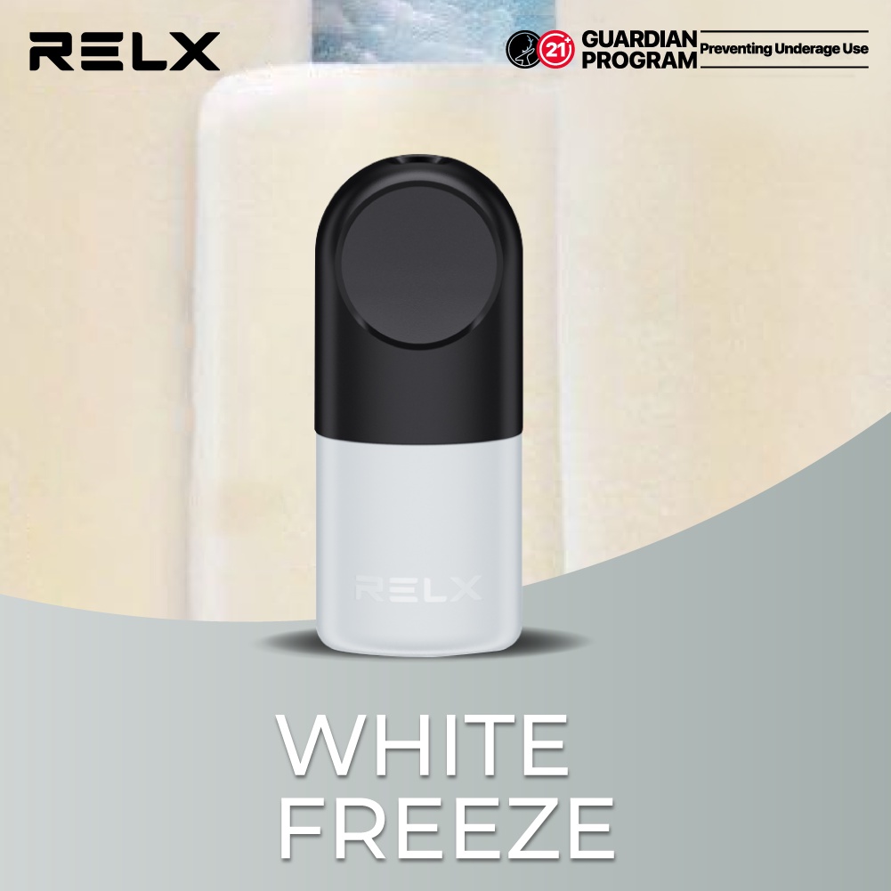 RELX Infinity Pod Pro Relx White Freeze 1Pod Pack -30mg Authentic Vape ...