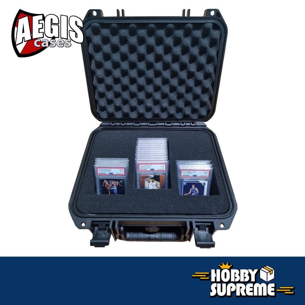 Aegis Card Storage Box with Foam (For PSA, BGS, slab, Toploader ...