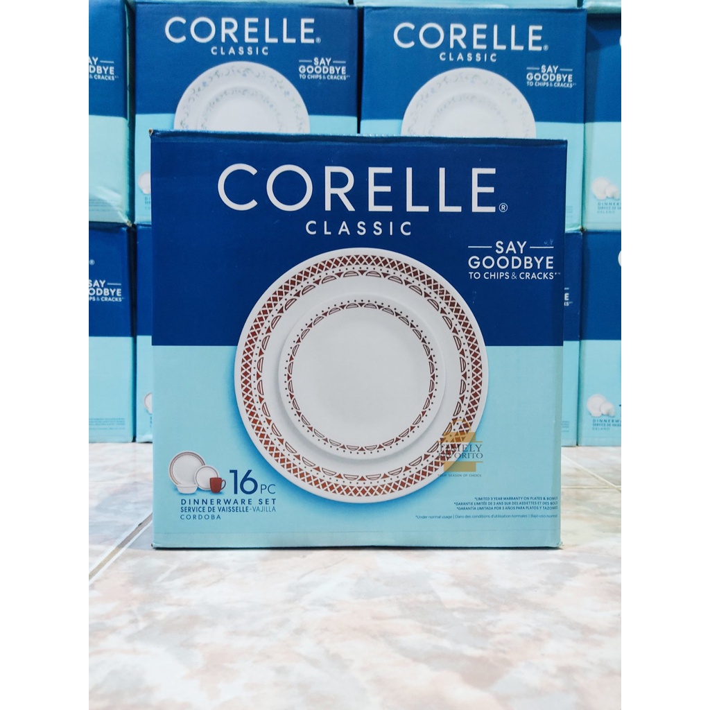 Corelle 16-Piece Dinnerware Set (Classic/Studio Collection/Signature ...