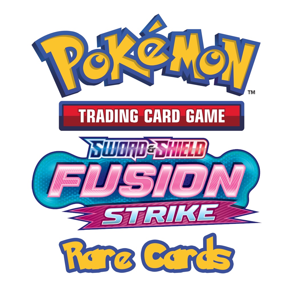 Pokemon TCG - Fusion Strike (Rare Cards) | Shopee Philippines