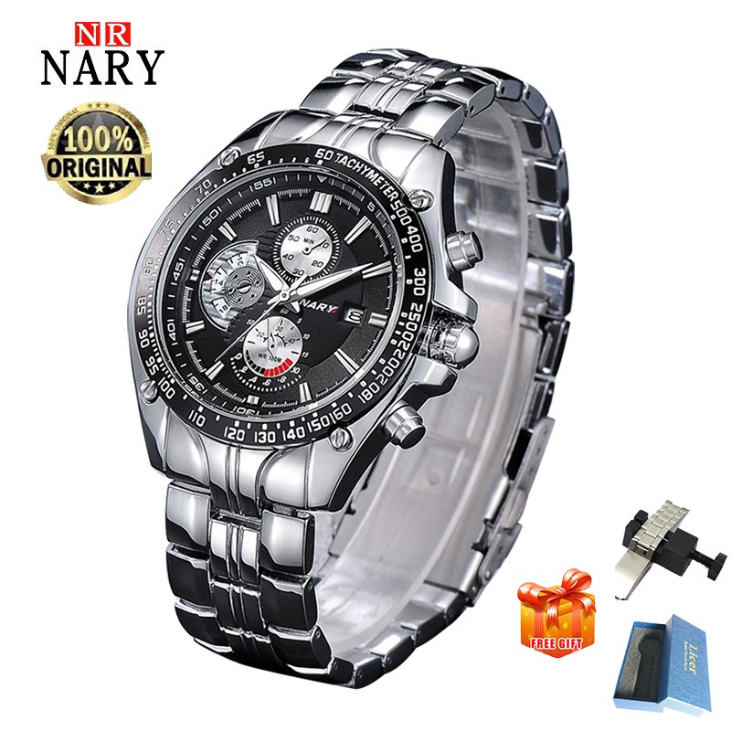 NARY Brand Original Men Watch New Style Mens Fashion Wristwatch ...
