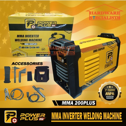 Powerplus MMA Inverter Welding Machine MMA 200PLUS | Shopee Philippines