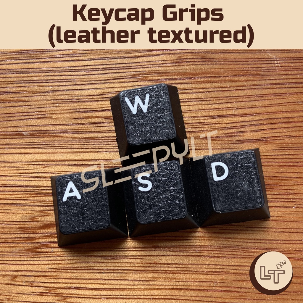 SleepyLT Keycap Grip / Stickers (Leather Texture) | Shopee Philippines