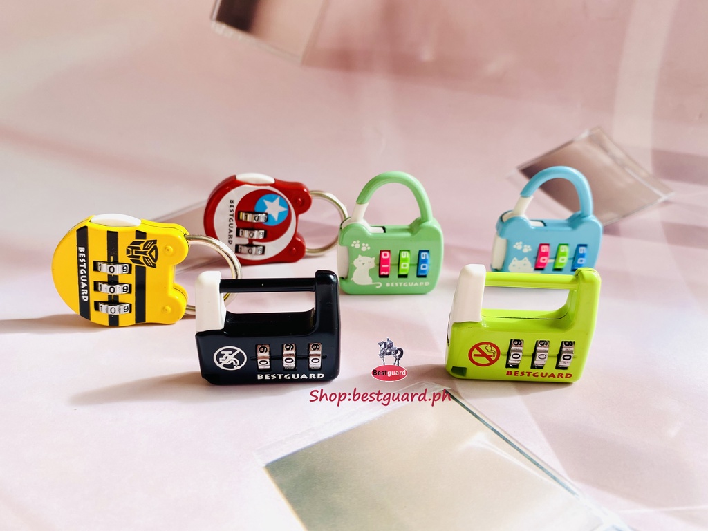 Bestguard A3661 Buy 1 Take 1 Cartoon Combination Lock A3662 Luggage ...