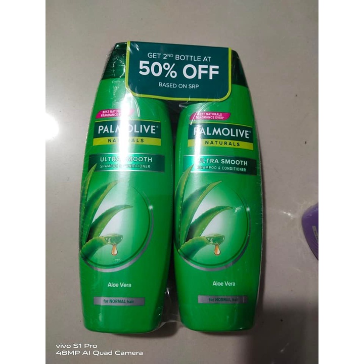 Palmolive Naturals Ultra Smooth Shampoo with Conditioner 180ml | Shopee ...