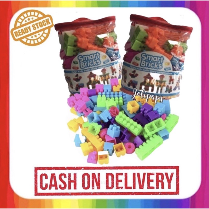 Large Building Blocks in Bag | Shopee Philippines