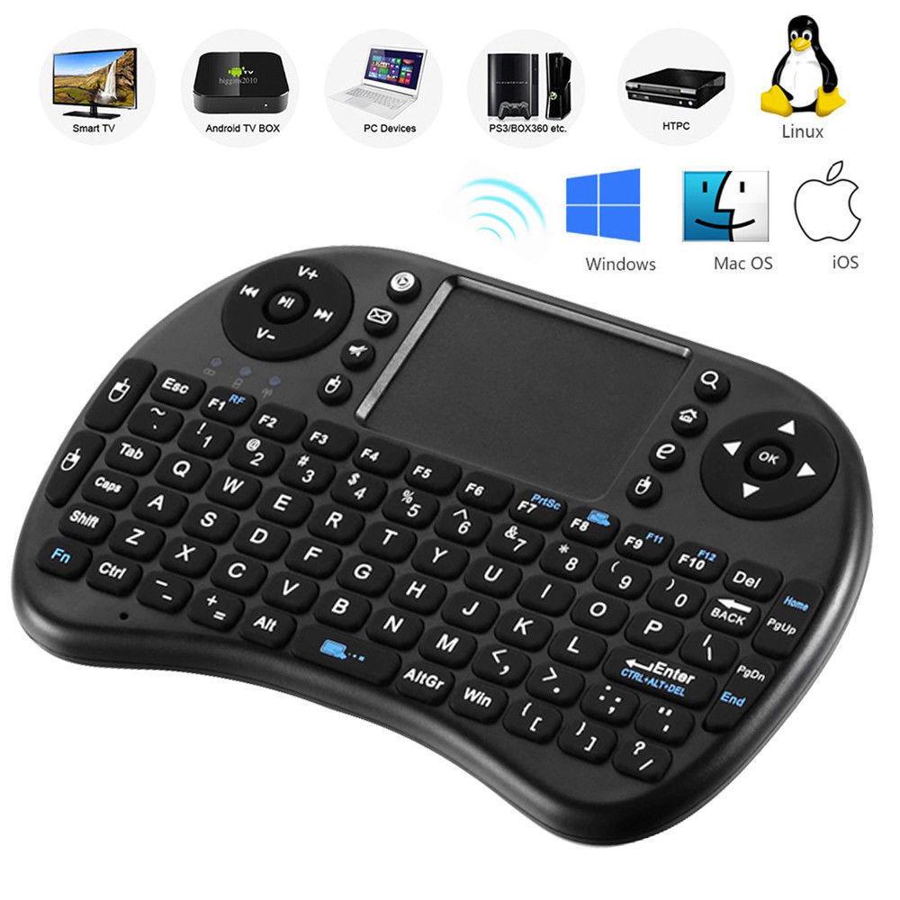 2.4GHz i8 Wireless Keyboard Remote Control Air Mouse Touchpad for ...