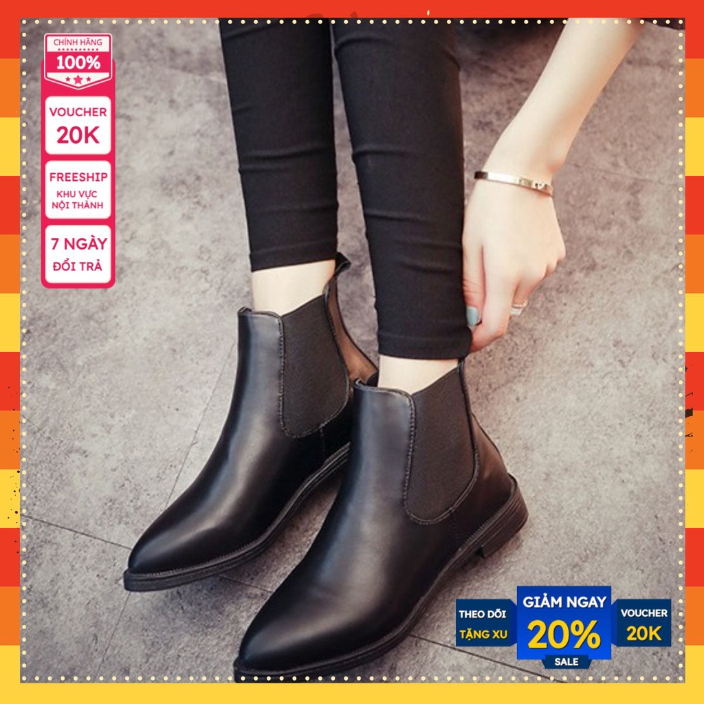 Chelsea Pu Leather Women BOOTS B07 Small form | Shopee Philippines