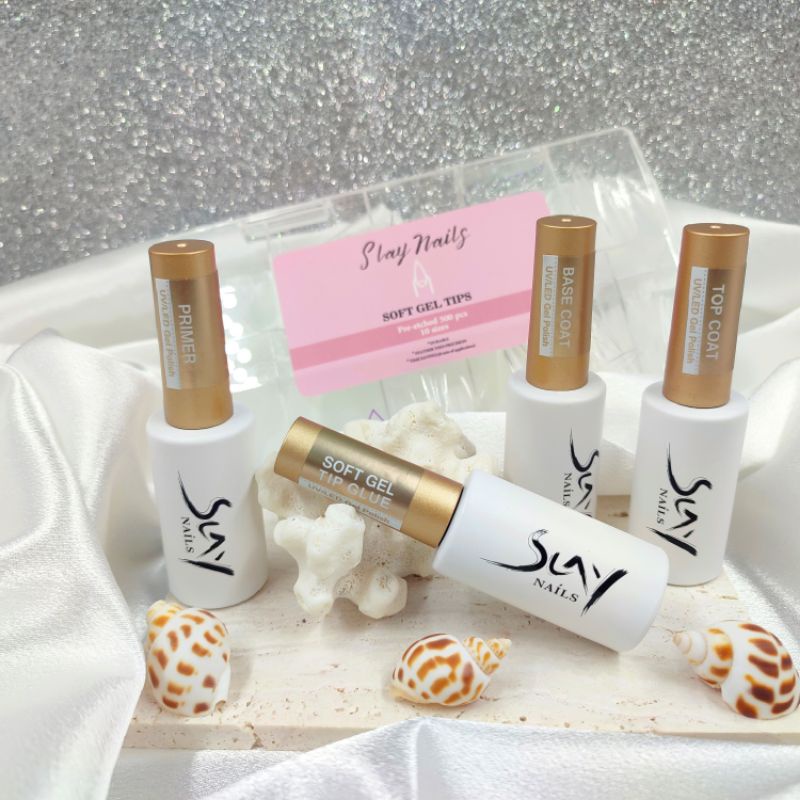 SLAY NAILS SoftGel Kit without Lamp soft gel extension | Shopee Philippines