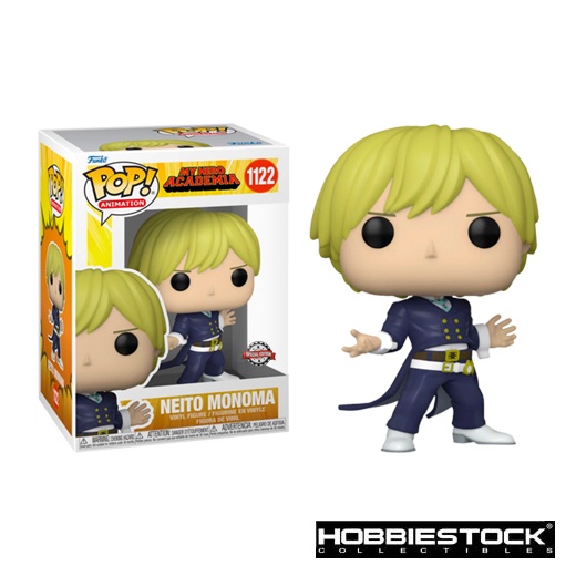 Funko Pop! Animation: My Hero Academia Class 1-B - Neito Monoma ...