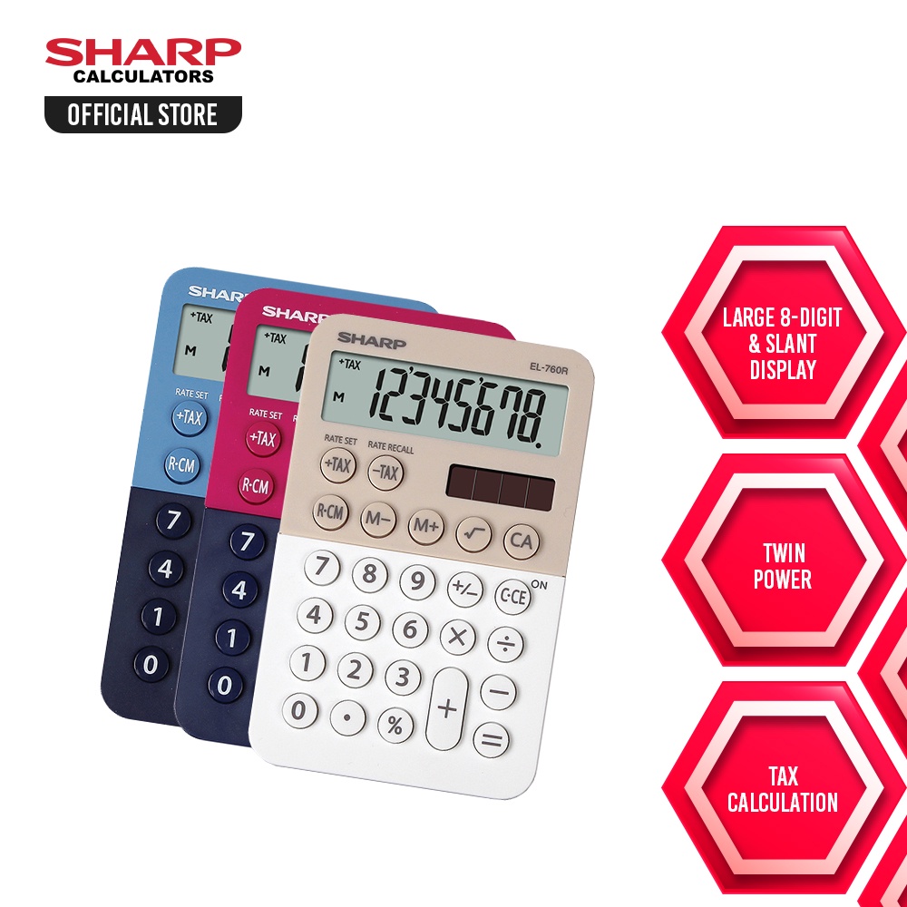 Sharp Calculators Official, Online Shop | Shopee Philippines