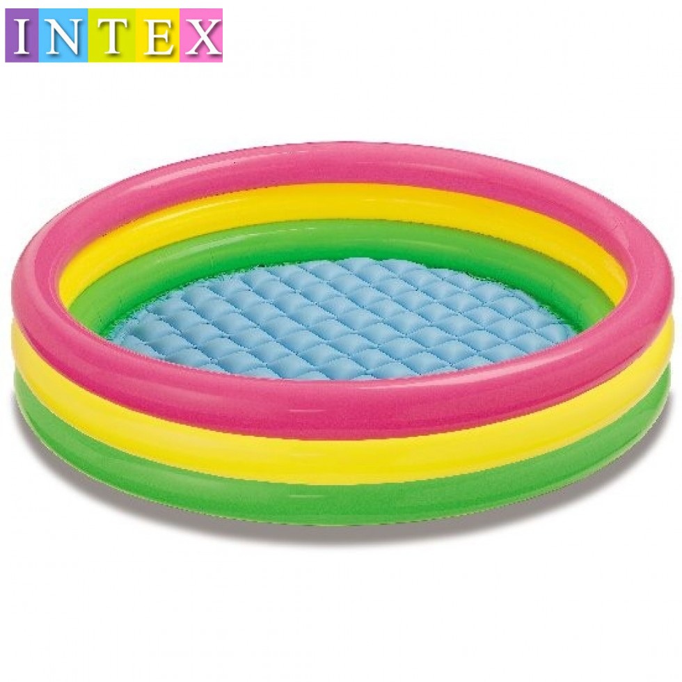 intex swimming pool inflatable for baby toys sports ring 3-Ring 58924/ ...