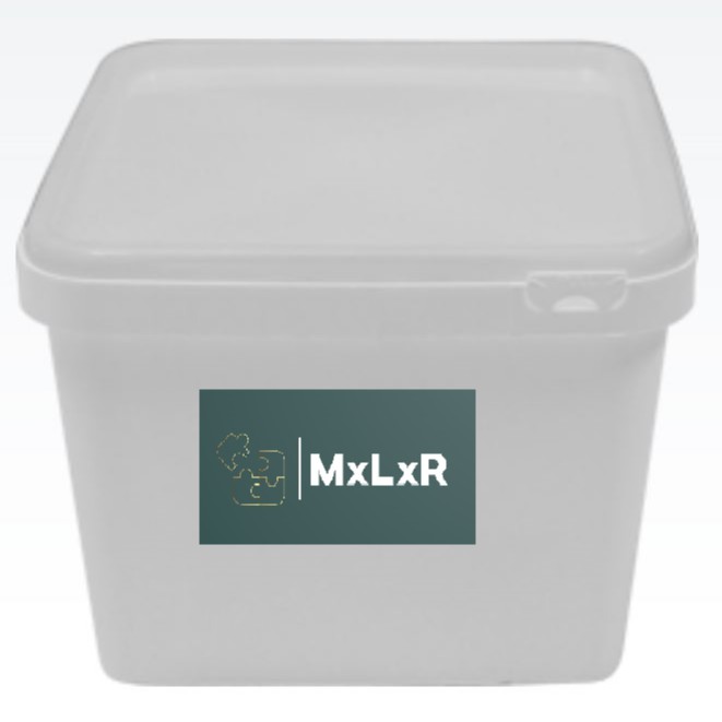 1 Gallon/4 Liters Plastic Ice Cream Container - Square with tamper ...