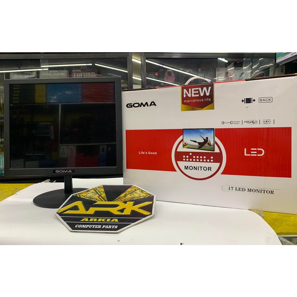 GOMA 17" Square Led Monitor | Shopee Philippines