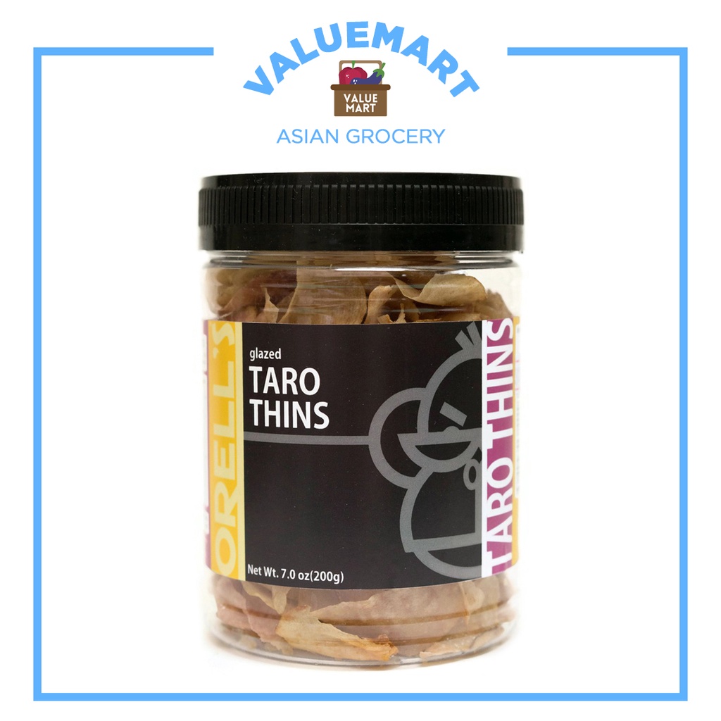 Orell's Taro (Gabi) Thins Pasalubong Jars Snacks Plant-Based Chips ...