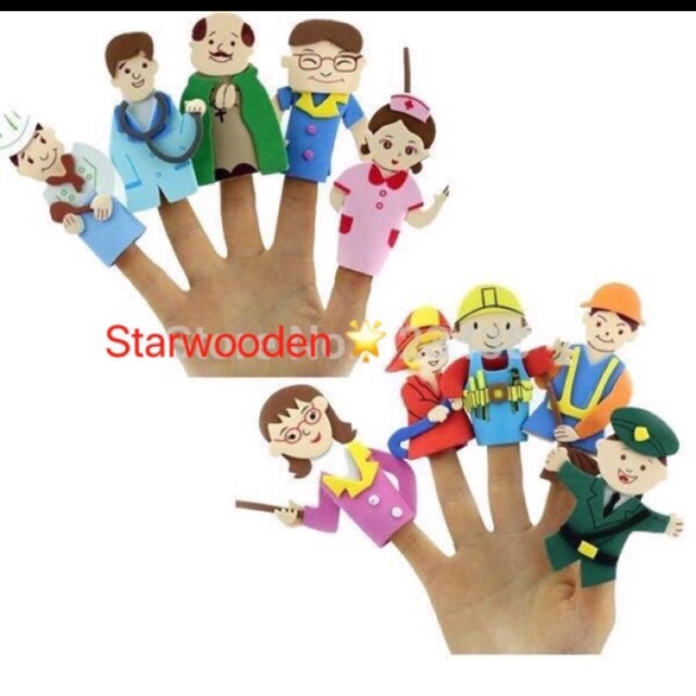 Community helpers Finger puppet | Shopee Philippines