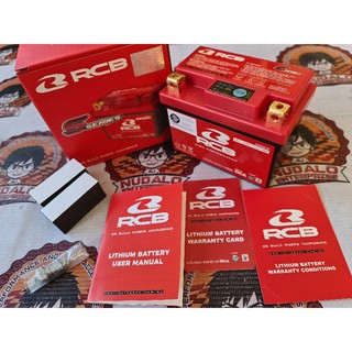 RCB Motorcycle Battery RS150 / GTR150 / SNIPER150 / RAIDER150 FI/CARB ...