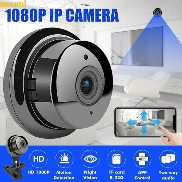 security camera v380 camera wifi connect to cellphone ip camera mini ...