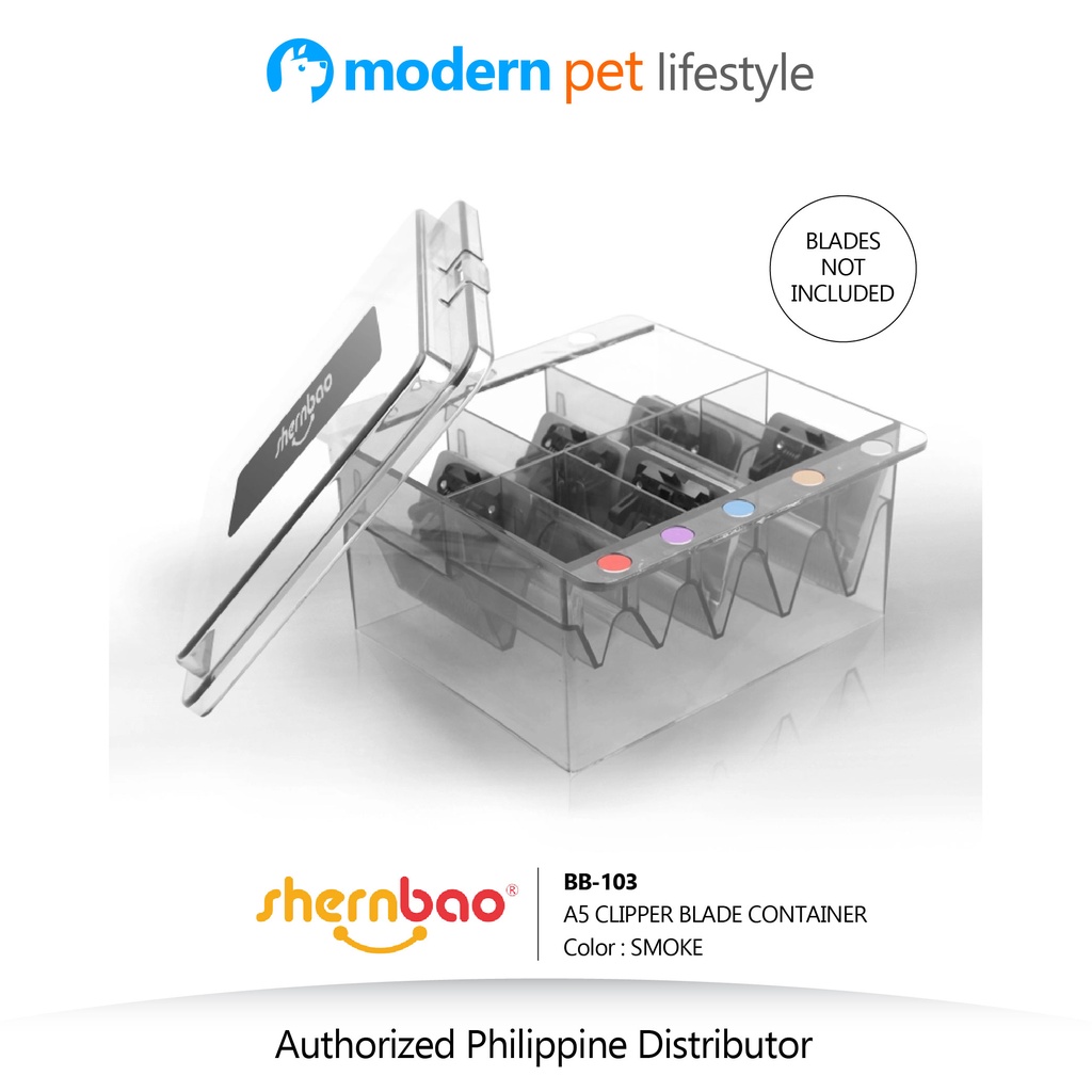 SHERNBAO CLIPPER BLADE CONTAINER BOX | Shopee Philippines