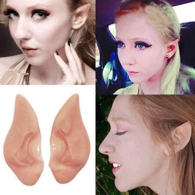 Elf ear dwarf ear silicon | Shopee Philippines