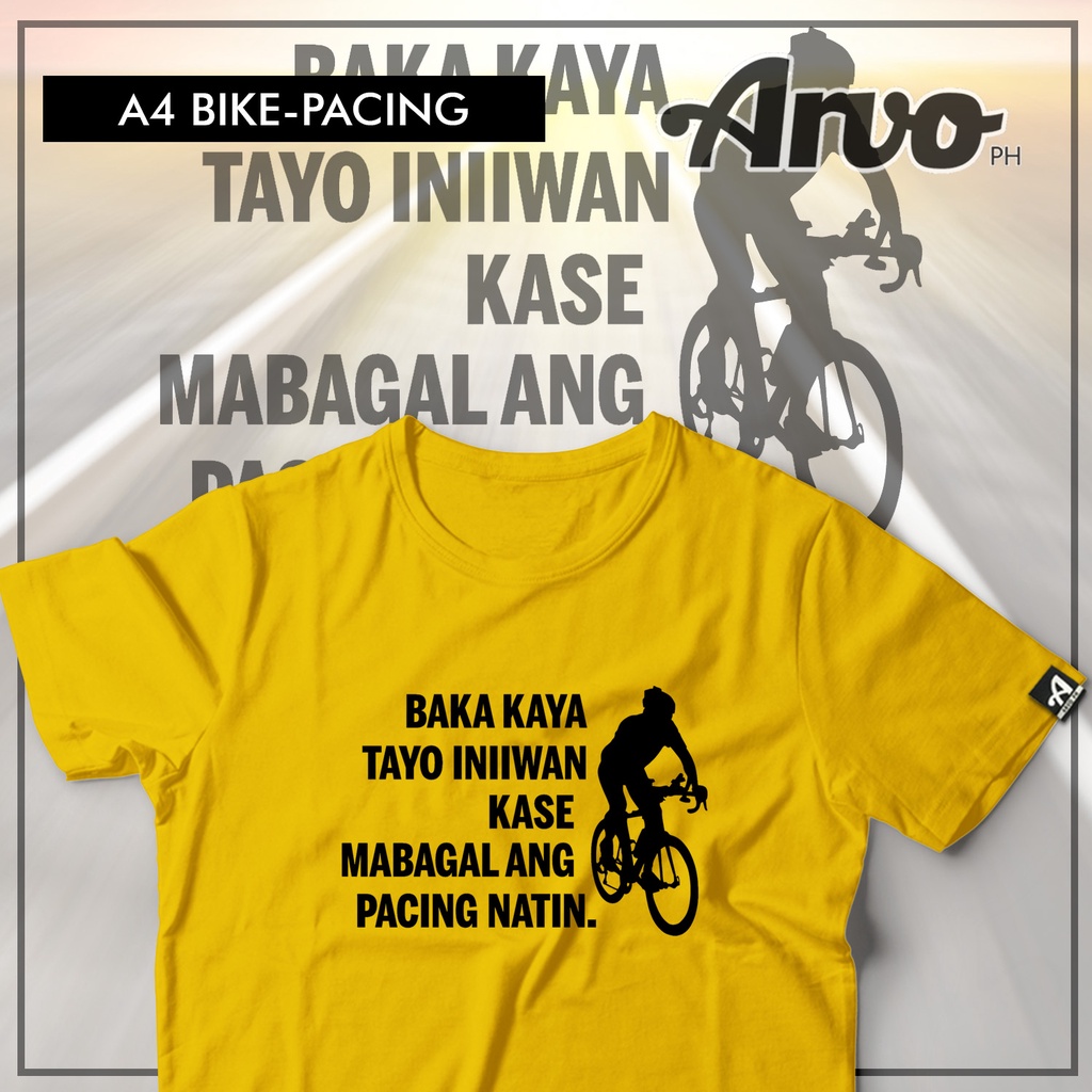 ARVO PH - Bike Hugot Graphic Statement Tee Shirt Bigprint | Shopee ...