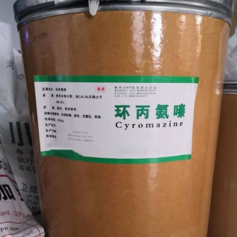 China's Cyromazine 99% Purity 25 kg Drum Fly Control Insecticide IGR ...
