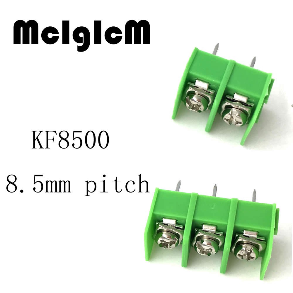 10pcs pitch connector KF8500 pcb screw terminal block 2 pin | Shopee ...