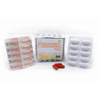 100% authentic CALVIT C non Acidic Vitamin C - 100 capsules | Shopee ...