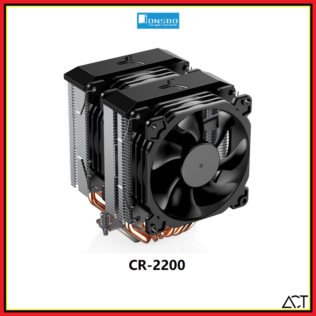 Jonsbo CR2200 Black Performance 9cm Fan Tower Cpu Cooler Cpu Heatsink ...