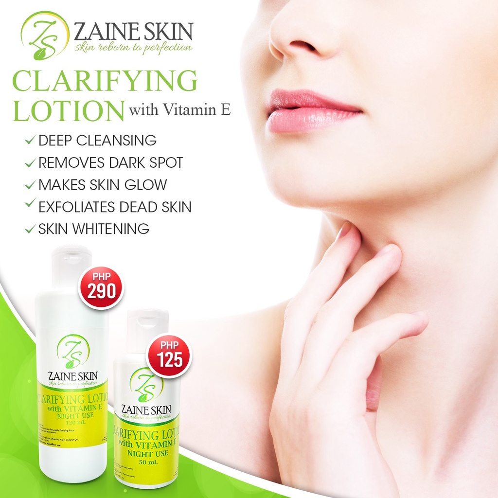 Zaine Skin Clarifying Lotion 60ml/ 120ml | Shopee Philippines