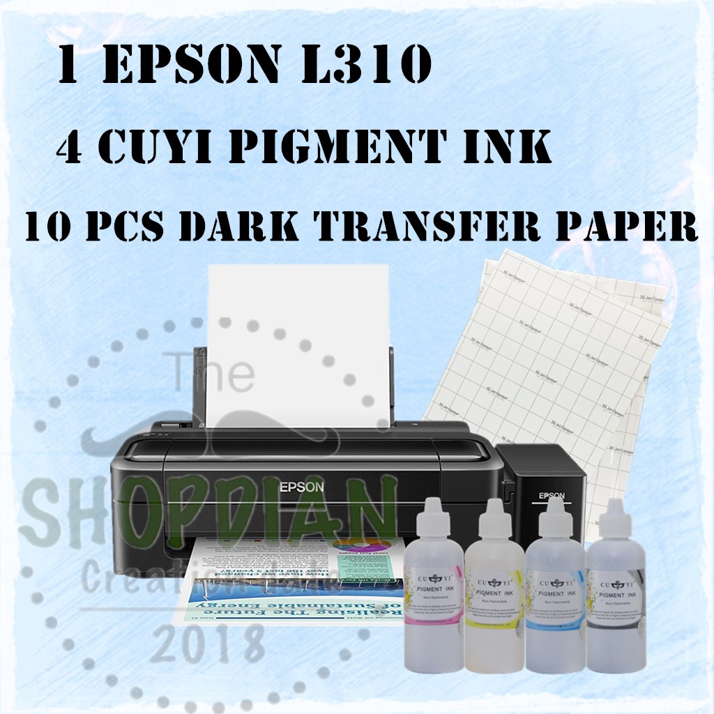 Epson L310 Single Function Printer With Pigment ink | Shopee Philippines